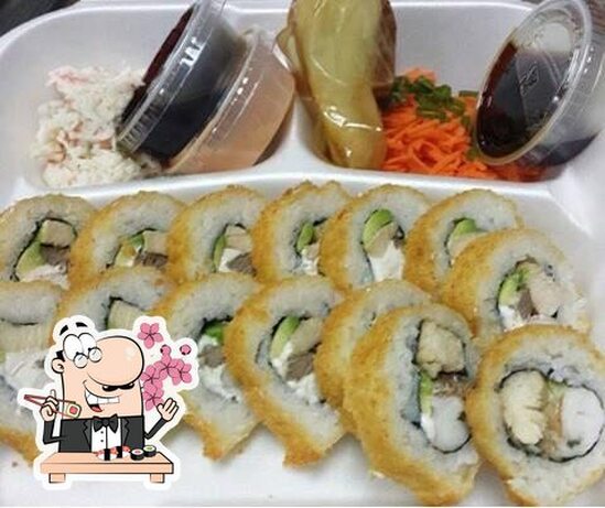 Menu at Atm sushi restaurant, Campeche