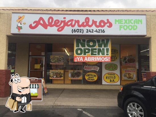 Carta del restaurante Alejandro's Mexican food, Phoenix