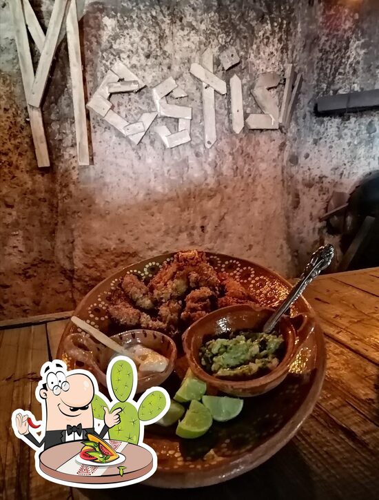 Menu at Mestizo comida tradicional mexicana restaurant, Ciudad Nicolás ...