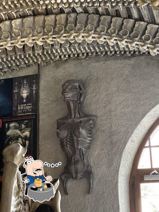 Menu da HR Giger - Bar & Museum, Gruyères