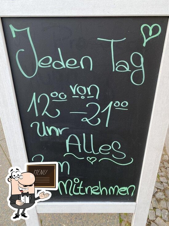 Menu at Santa Café cafe, Berlin, Breitenbachpl. 12