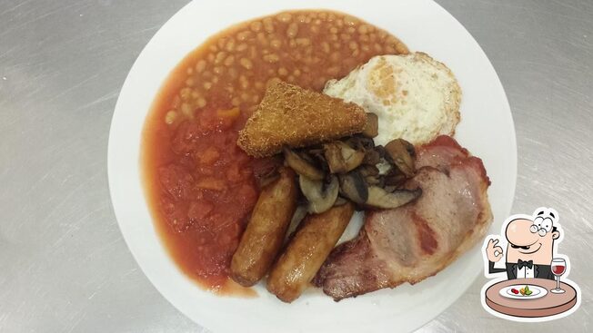 Menu at Simply Scrumptious cafe, Sheffield