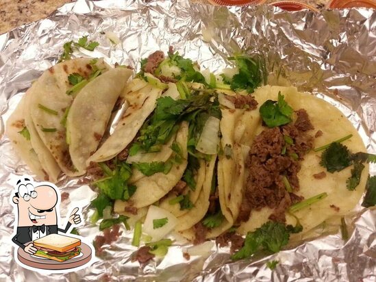 Menu at Los tocayos tacos restaurant, Eagle Pass