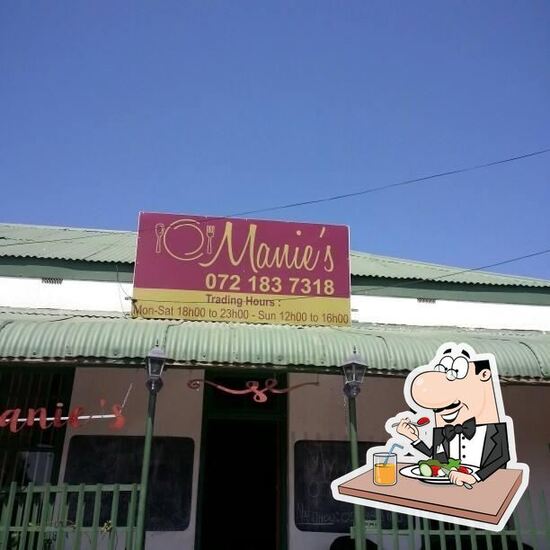 Menu at Manie's Restaurant & Manie en Stefs Bistro, Upington