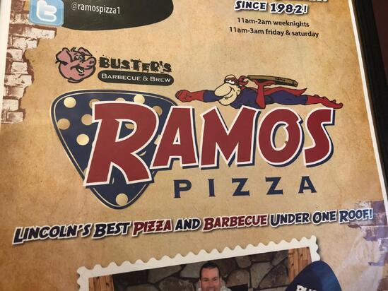 Menu at Ramos Pizza & Buster's BBQ, Lincoln, N 48th St