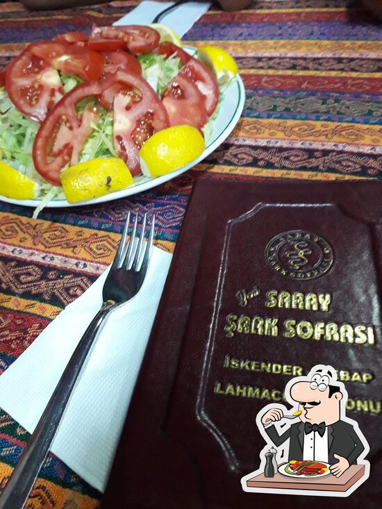 Menu at Saray Şark Sofrasi Aile Çay Bahçesi, Istanbul