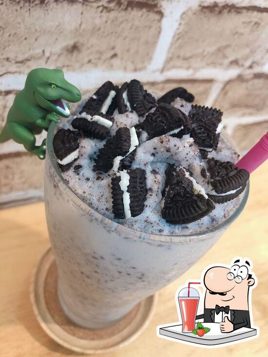 Menu at NK Toys cafe, Bangkok