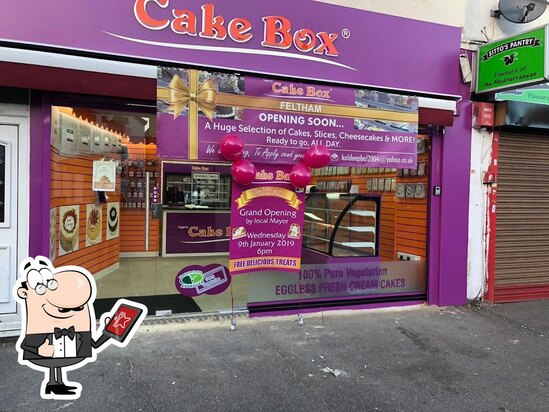Menu at Cake Box Feltham, Feltham