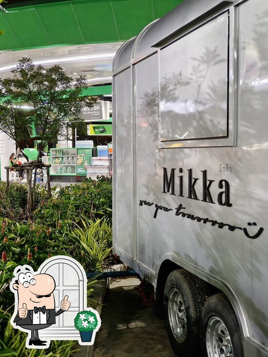 Menu at Mikka Cafe and Bakery, Salaya
