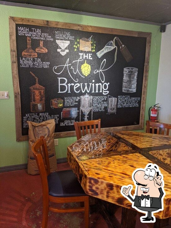 Menu at Fat Toad Brewing, Pryor