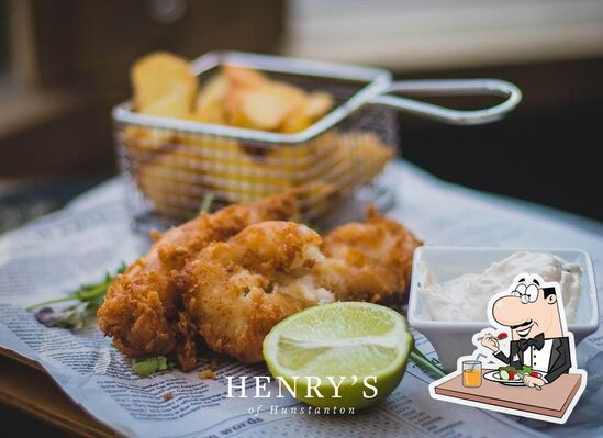 Menu at Henry's of Hunstanton fast food, Hunstanton