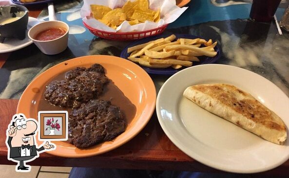 Menu at Kain's Tex-Mex restaurant, Butler