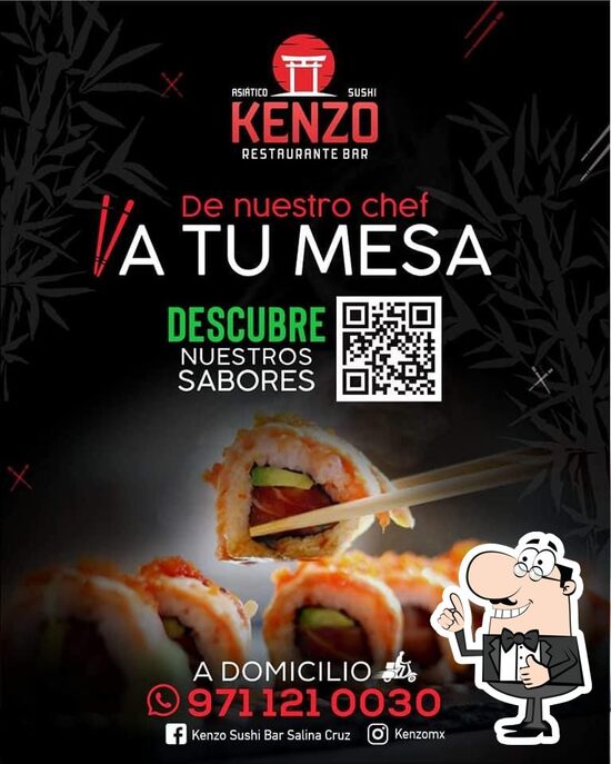 Carta de Kenzo Sushi bar, Salina Cruz