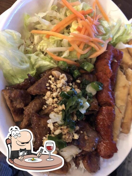 Menu at Saigon Rex restaurant, Calgary