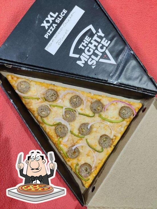 Menu at The Mighty Slice, Kolkata