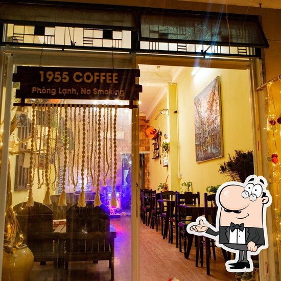 Menu at 1955 coffee cafe, Da Nang