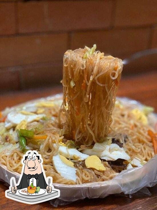 Menu at Aling Tonang's Palabok restaurant, Mandaluyong