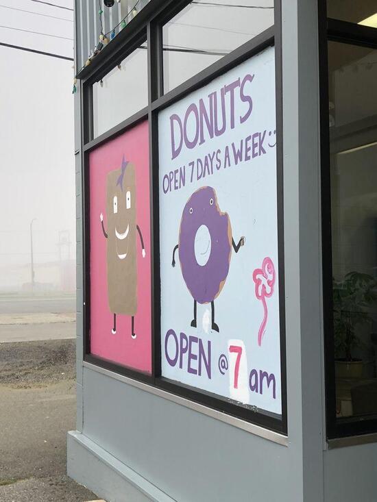 Menu at Oh My Donuts, Aberdeen