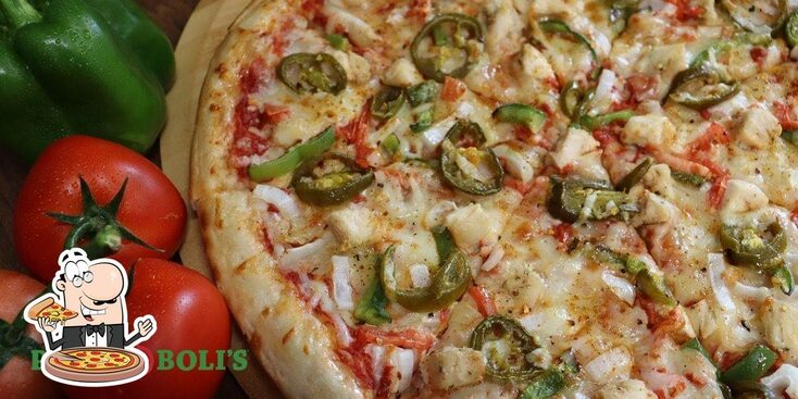 Menu at Pizza Boli's pizzeria, Baltimore, 243 N Patterson Park Ave