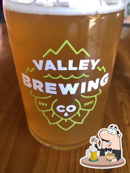 Menu at Valley Brewing Co., Yakima