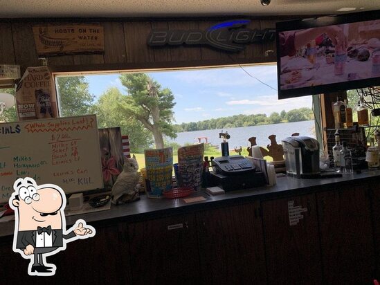Menu at HOOTS ON THE WATER pub & bar, Rice Lake