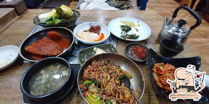 Menu at Gabose restaurant, Gwangju, 5-7 Unyong-ro 95beon-gil