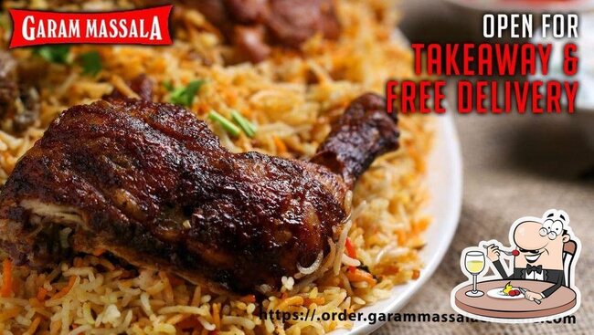 Menu at Garam Massala, Cheadle Hulme restaurant, Cheadle