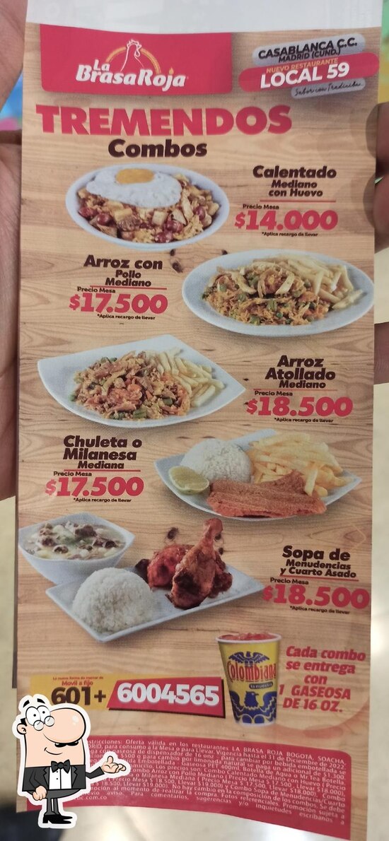 La Brasa Roja - C.C Casablanca, Madrid - Menú del restaurante, precios ...