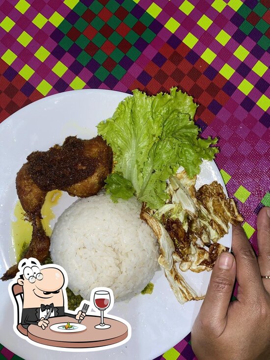 Menu at Ayam Rempah Hitam Cak Indra restaurant, Bandung