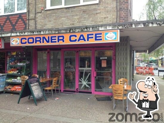 Menu at Corner Cafe, London, 2 Walton Road
