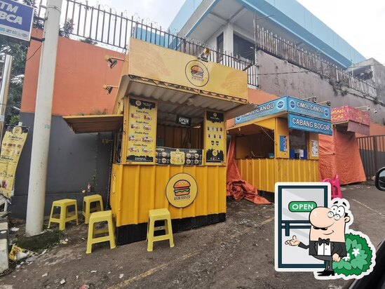 Menu at Rain burger Bogor restaurant, Bogor