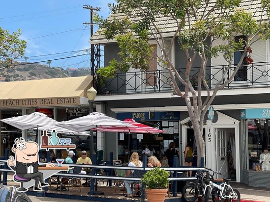 Menu at J'Adore Café restaurant, San Clemente