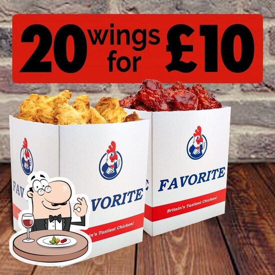 Menu at Favorite Chicken Apsley restaurant, Hemel Hempstead