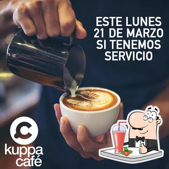 Menu at Kuppa Café, Mexico City, Cda. Emiliano Zapata 160