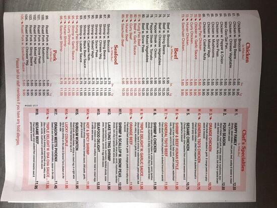 Menu at New Chinese Boys restaurant, Edgewood, Joppa Farm Rd
