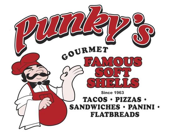 Menu at Punky's Soft Shells pizzeria, Johnstown, 466 Harold Ave