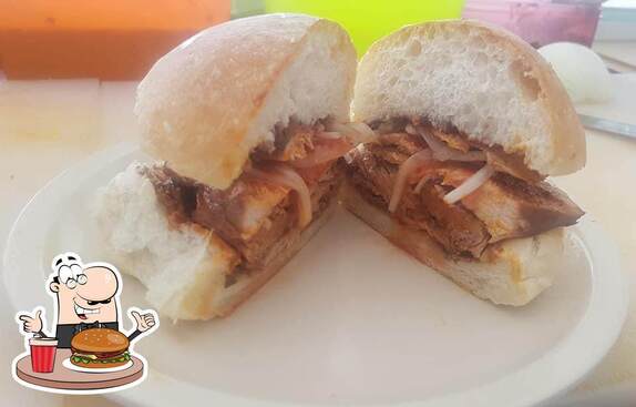Menu at Tortas el Gallo flaco restaurant, Valente Díaz