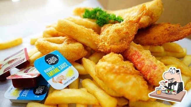Menu at Atwell Fish and Chips restaurant, Atwell