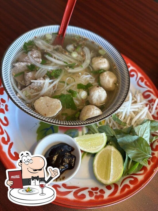 Menu at Prime Thai restaurant, Elkin