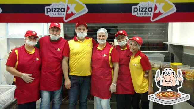 Menu em Rede Pizza X pizzaria, Londrina