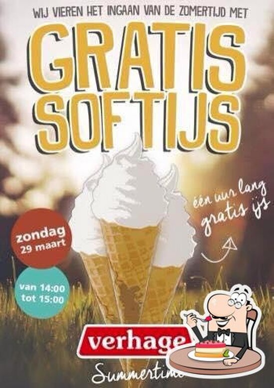 Menu at Verhage Hoogvliet, Hoogvliet Rotterdam, Slaghaam 283