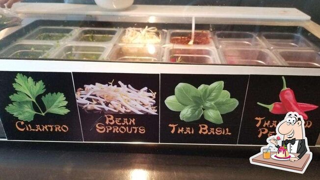 Menu at Pho Daddy restaurant, Calgary