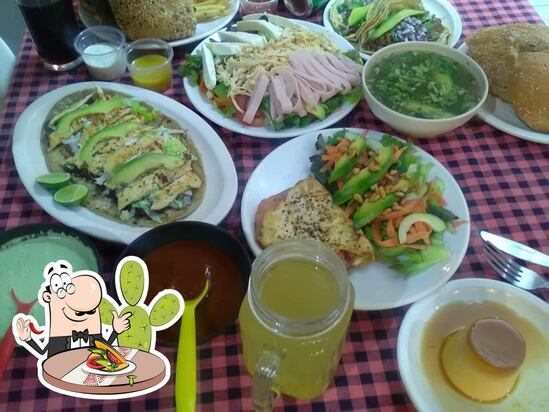 Menu at El chupi restaurant, Mexico City