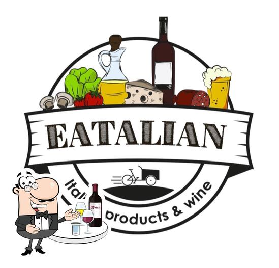 Menu at Eatalian restaurant, Copenhagen