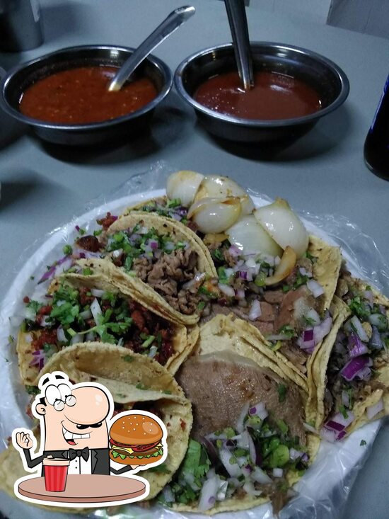 Menu at Tacos PORFIS restaurant, Guadalajara