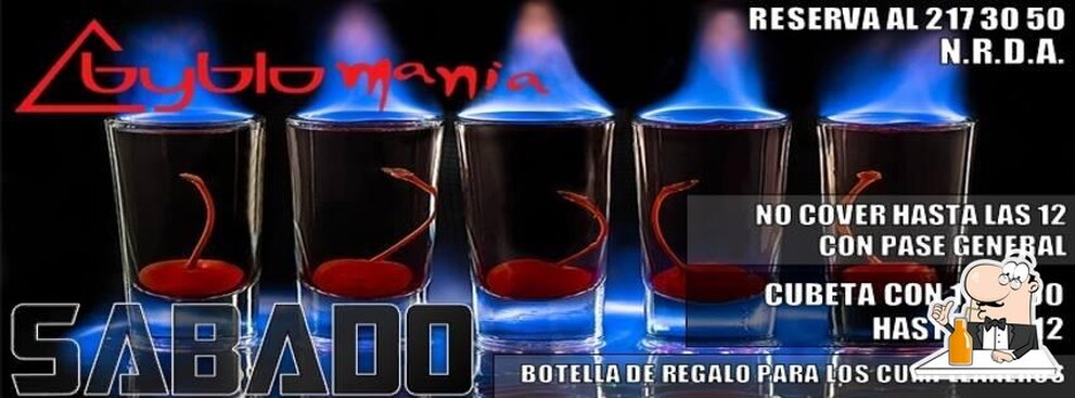 Menu at El Bar by Byblos, Tampico