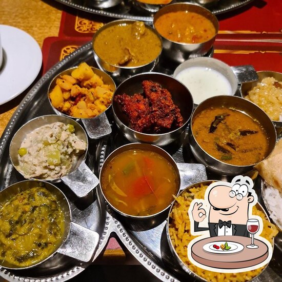 Menu at Anjappar Chettinad Indian Restaurant, Basel
