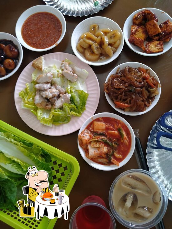 Menu at Mariel's unlimited samgyupsal restaurant, Angeles