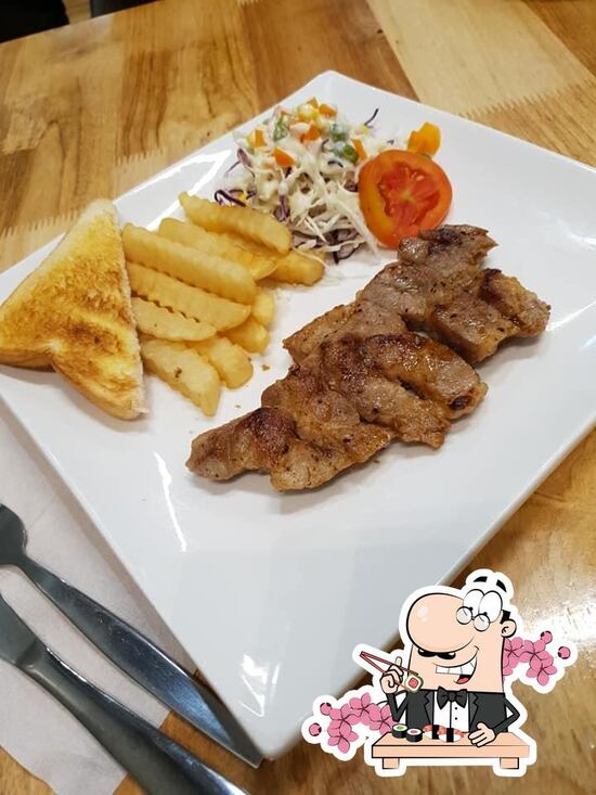 สเต็กญี่ปุ่น Mr.Boy restaurant, Bangkok