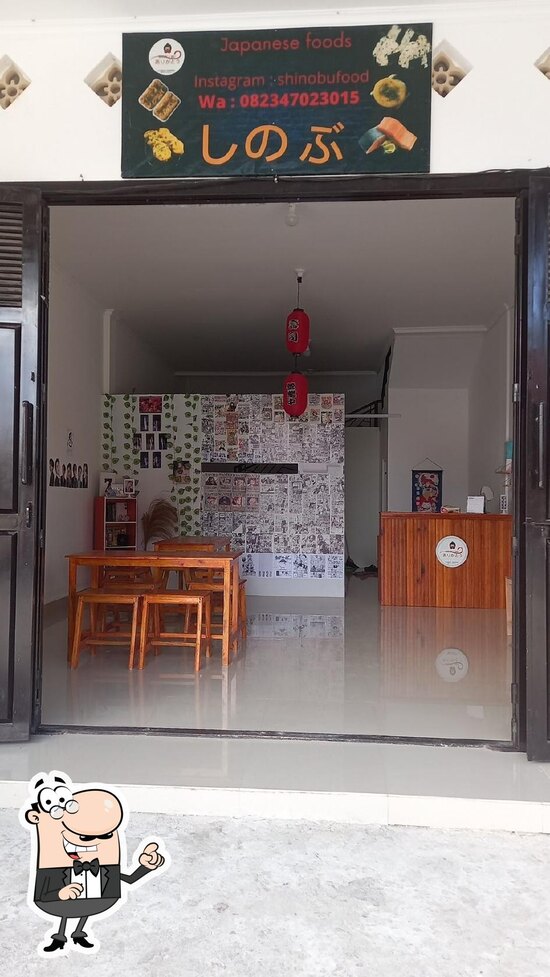 Menu at Shinobu food restaurant, Rijang Pitu